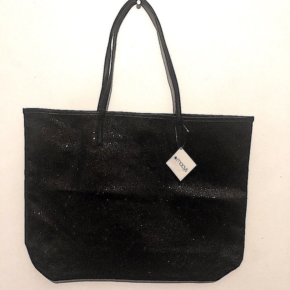 Macy's | Bags | Set Of 2 Macys Glitter Tote Bags Nwt | Poshmark